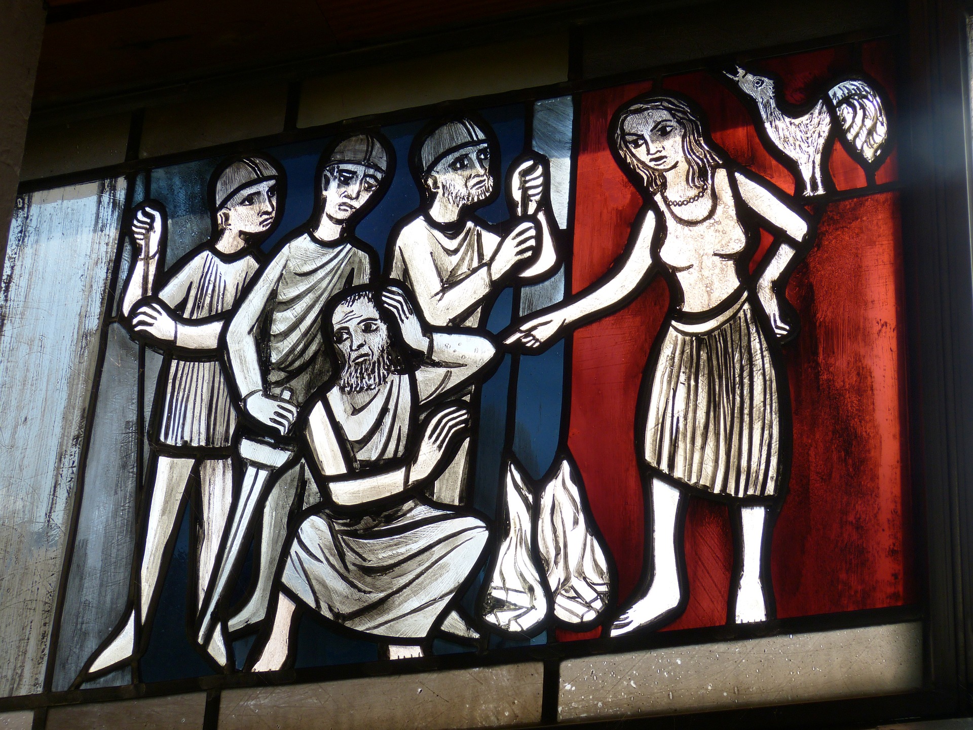 Mark 14: 66 – 72 Peter disowns Jesus – Seeking the Light